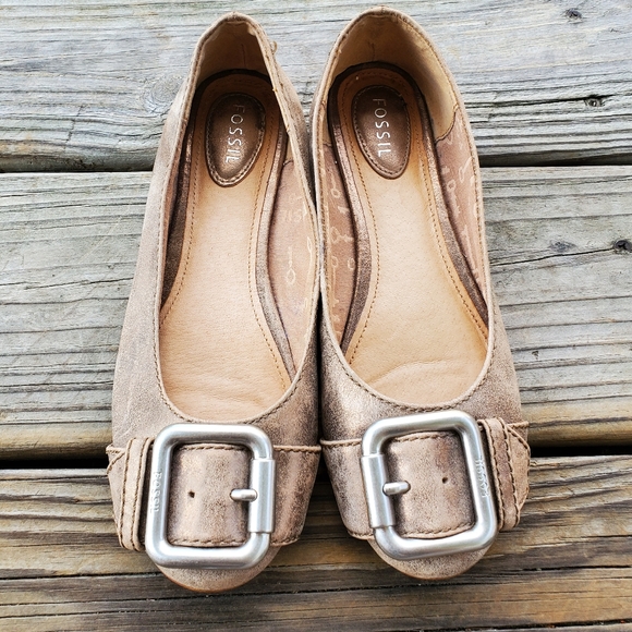 Fossil | Shoes | Fossil Slip On Flats | Poshmark